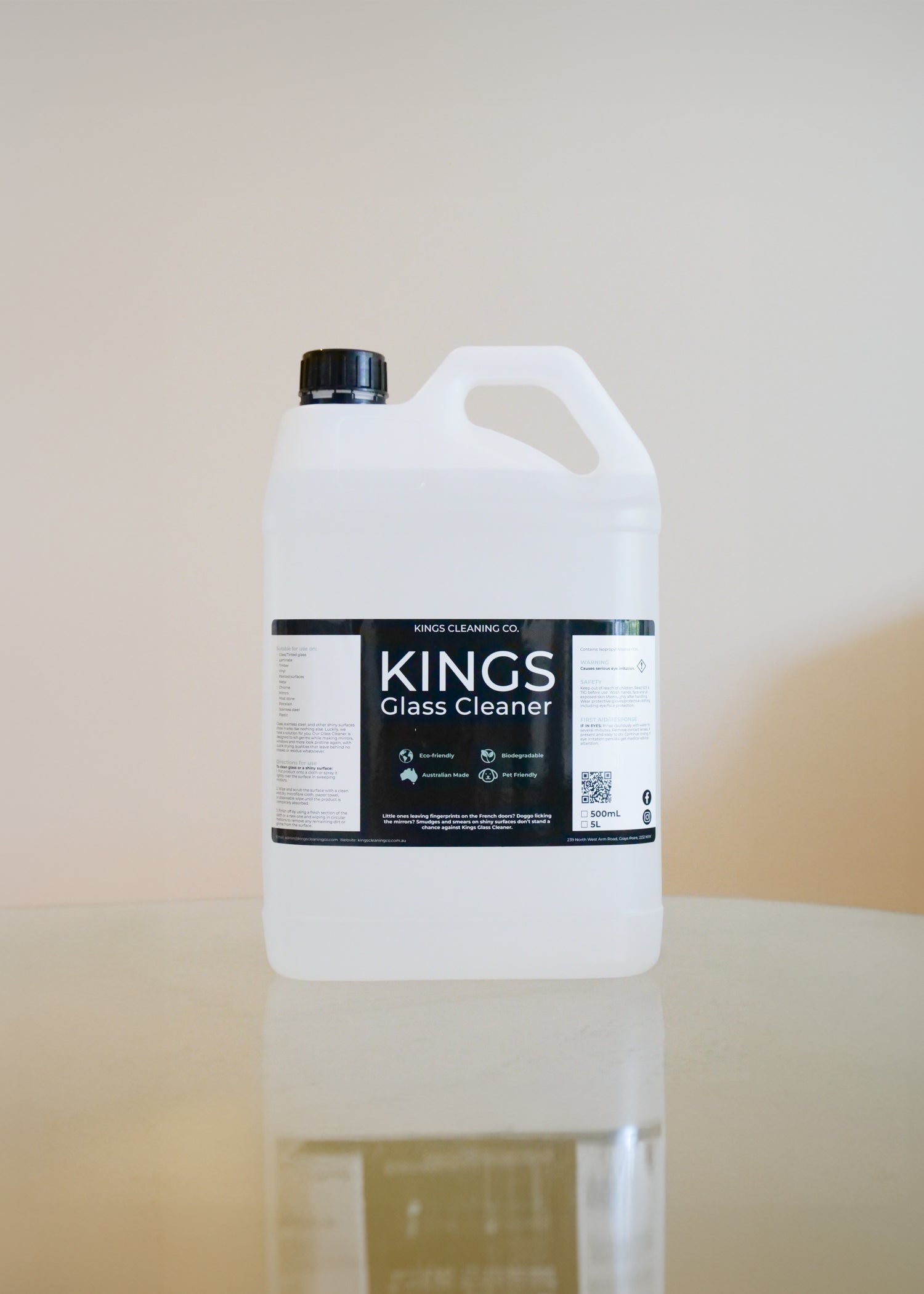 5L Kings Glass Cleaner – KingsCleaningCo
